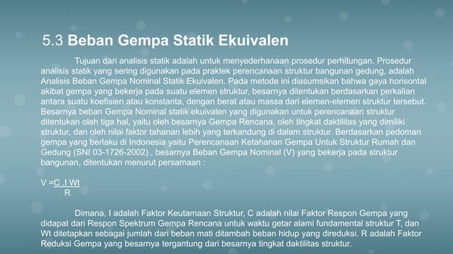 Rekayasa gempa irawan saputra 17.1003.222.01.0687 - kelas b | PPTX