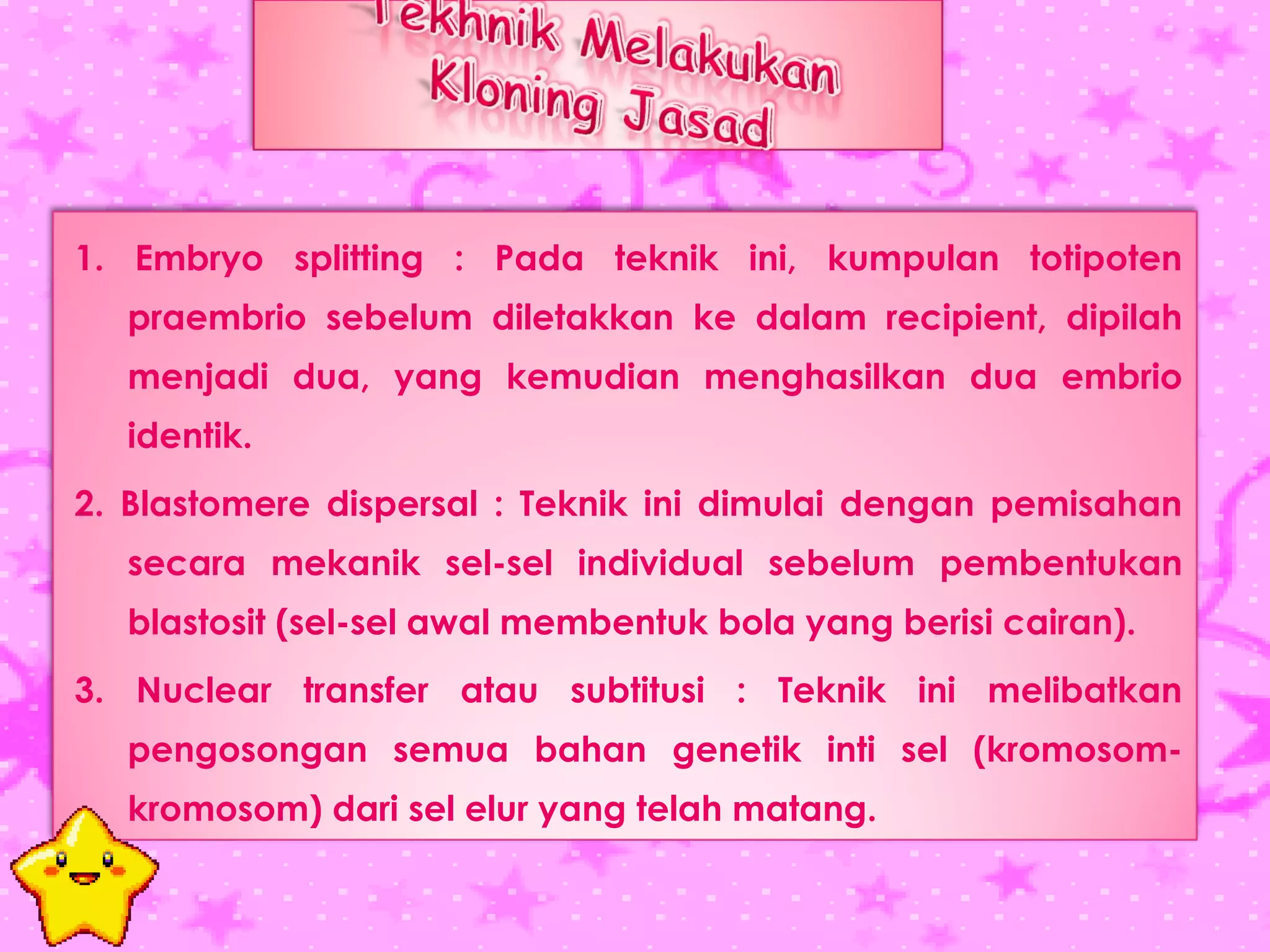 Rekayasa genetika hewan | PPT