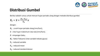 Rekayasa hidrologi pertemuan 6 | PDF