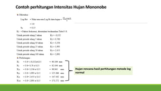 Rekayasa hidrologi pertemuan 7 | PDF