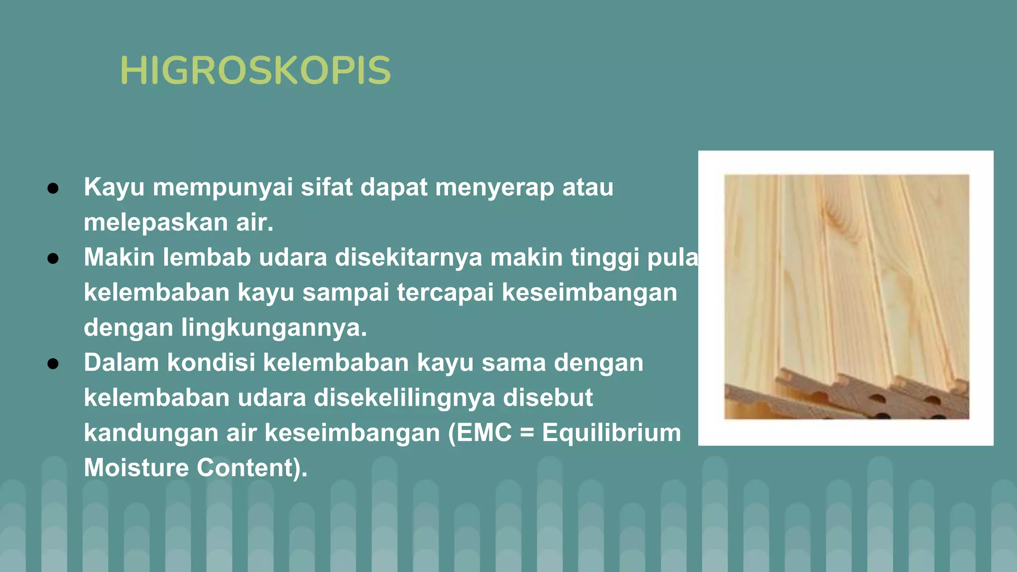 KARAKTERISTIK DAN SIFAT KAYU - KONSTRUKSI BANGUNAN | PPTX