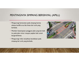 Rekayasa lalu lintas pengantar simpang bersinyal | PDF