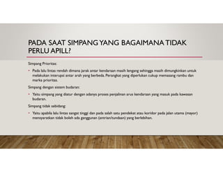 Rekayasa lalu lintas pengantar simpang bersinyal | PDF