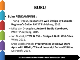 Rekayasa perangkat lunak 00 | PPT