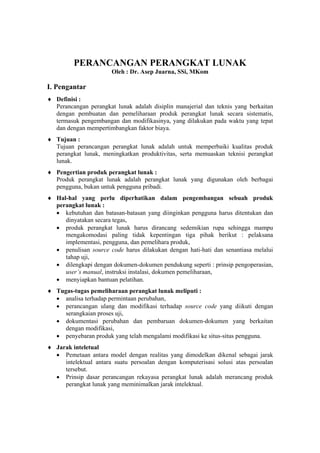 Rekayasa perangkat lunak | PDF