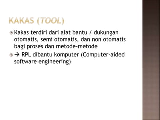 Rekayasa perangkat lunak | PPTX