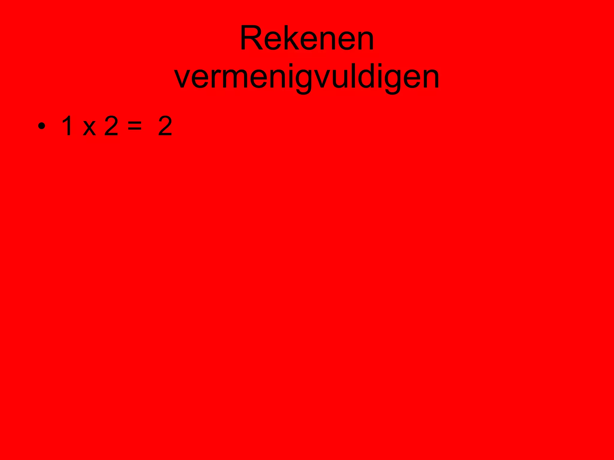Rekenen | PPT
