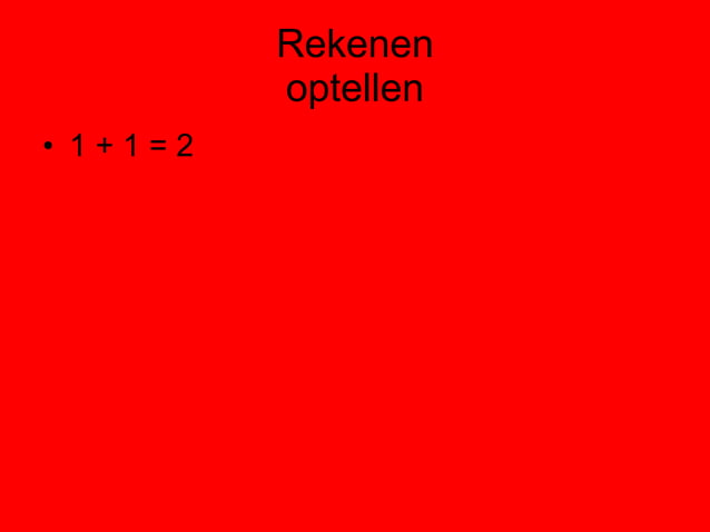 Rekenen | PPT
