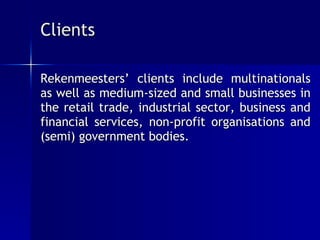 Rekenmeesters In English | PPT