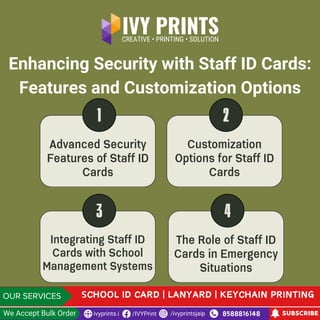 Enhancing Security with Staff ID Cards: Features and Customization ...
