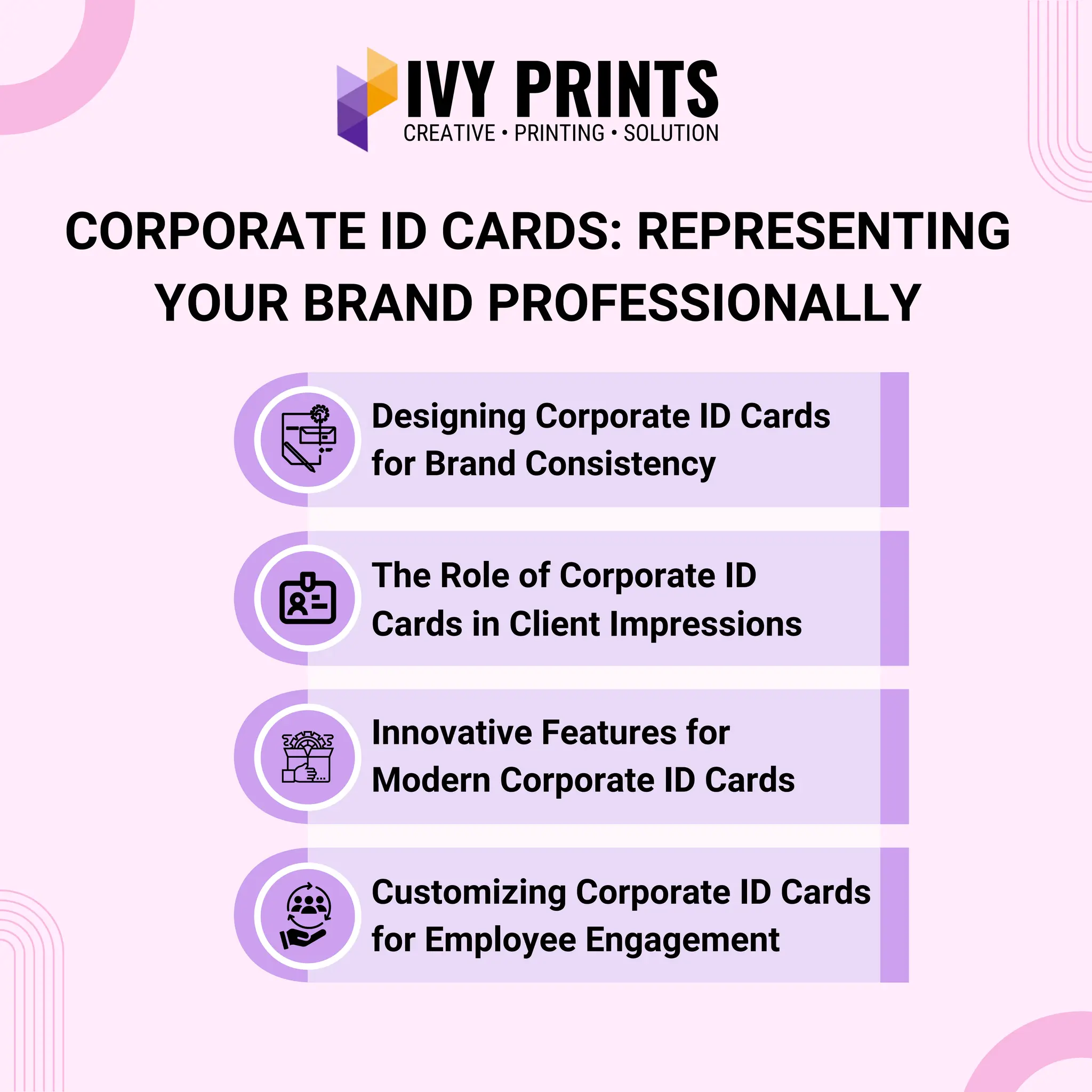 Corporate ID Cards: Representing Your Brand Professionally | PDF