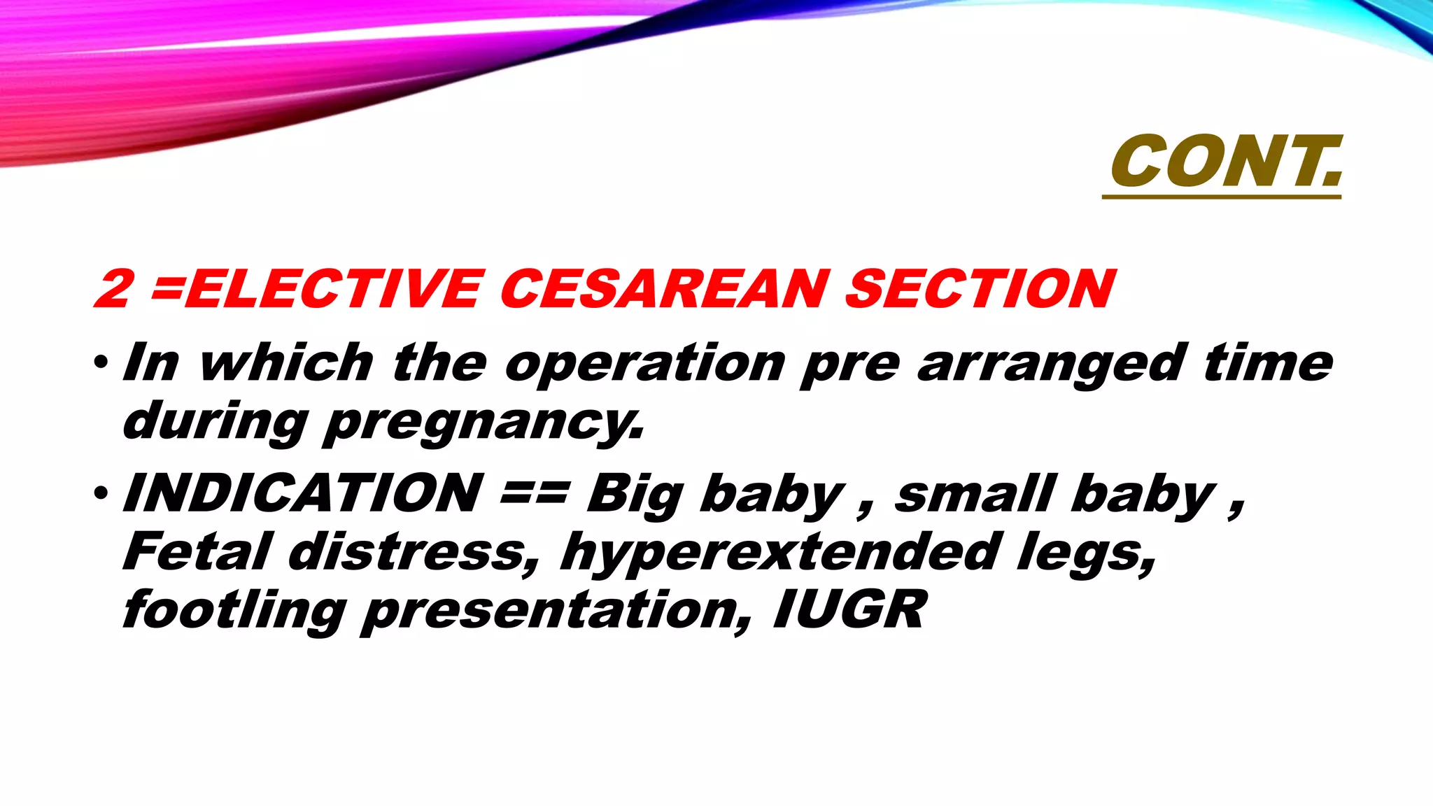breech presentation | PPTX