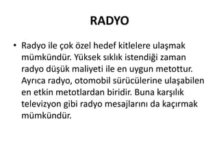 REKLAMCILIĞIN TEMELLERİ 4.HAFTA | PPTX