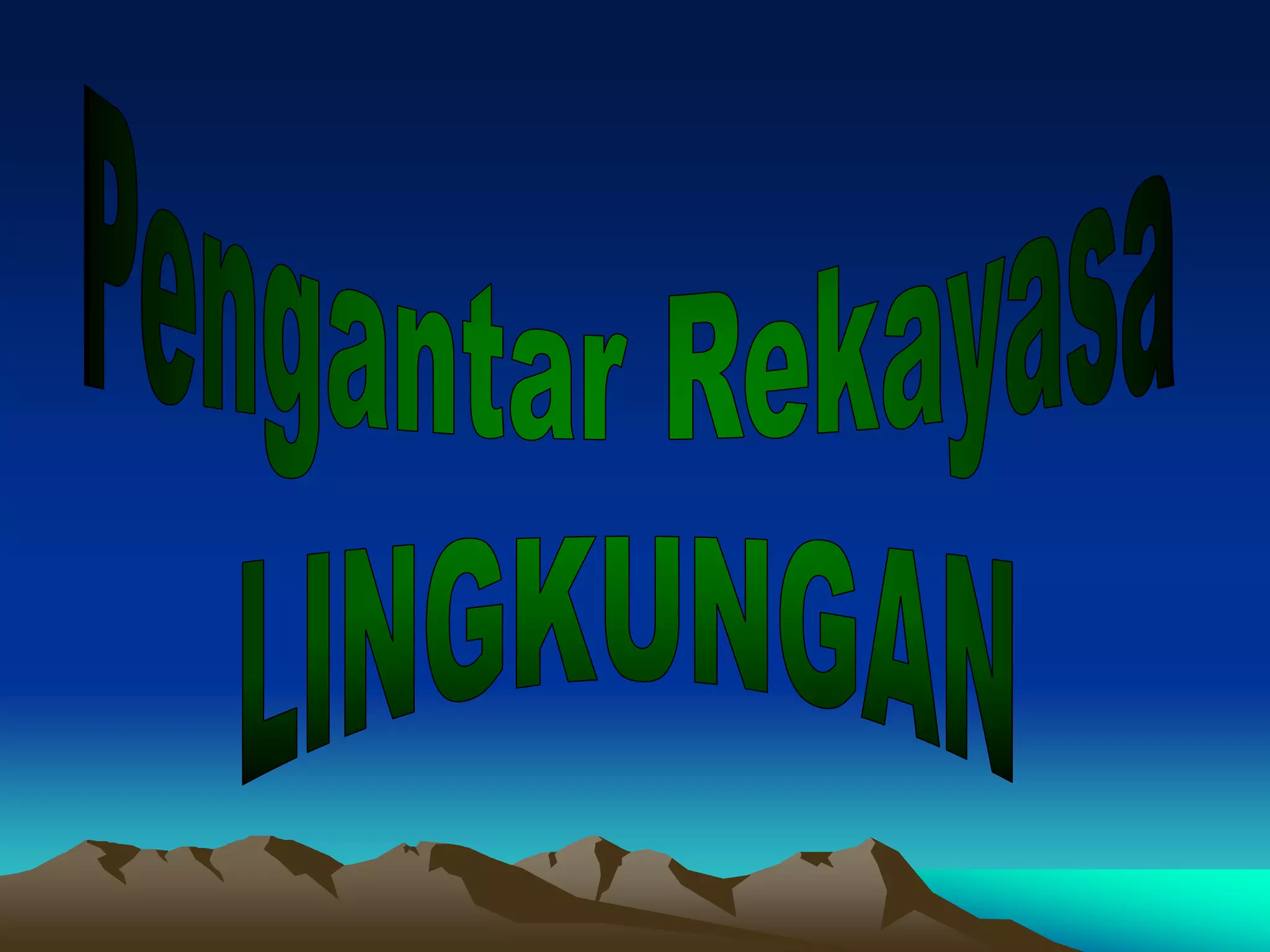 Rekling-1 Hub. Timbal Balik Manusia dan Lingkungan.pptx