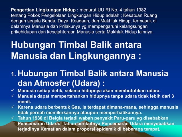 Rekling-1 Hub. Timbal Balik Manusia dan Lingkungan.pptx
