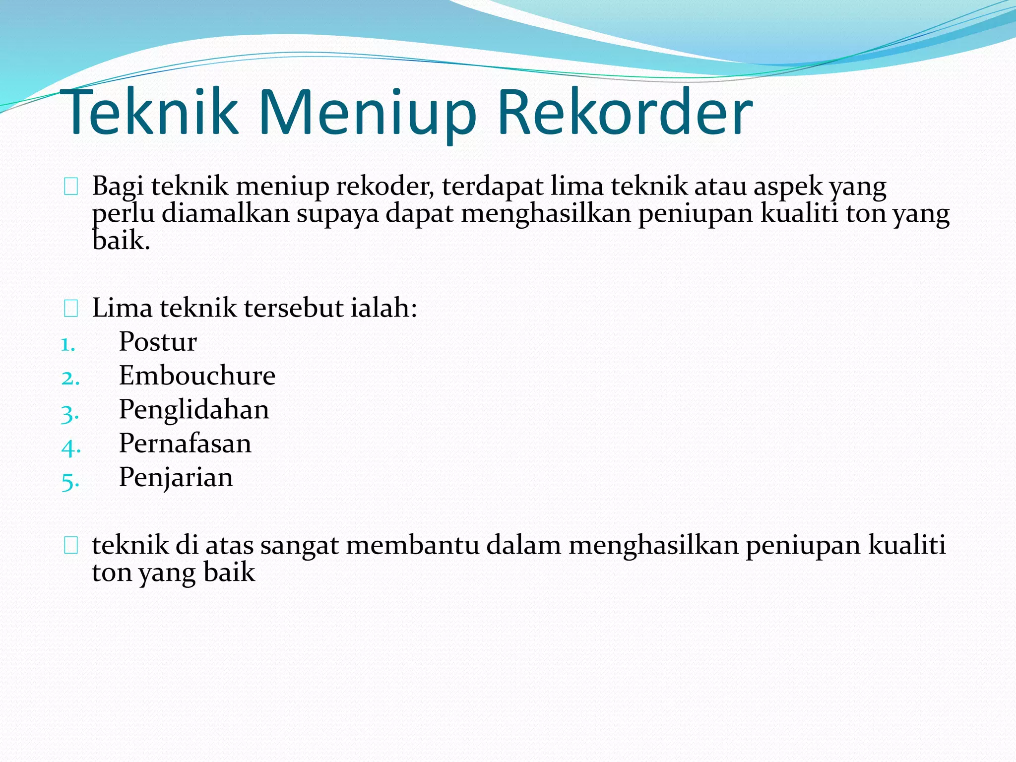 REKODER SLAID | PPTX