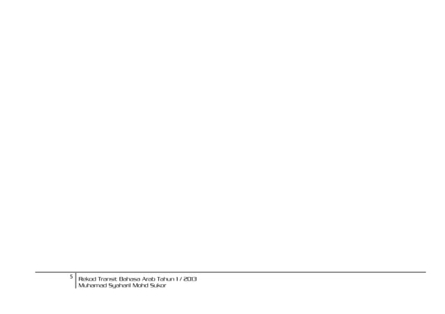 Rekod Transit BA t1 2013 | PPT