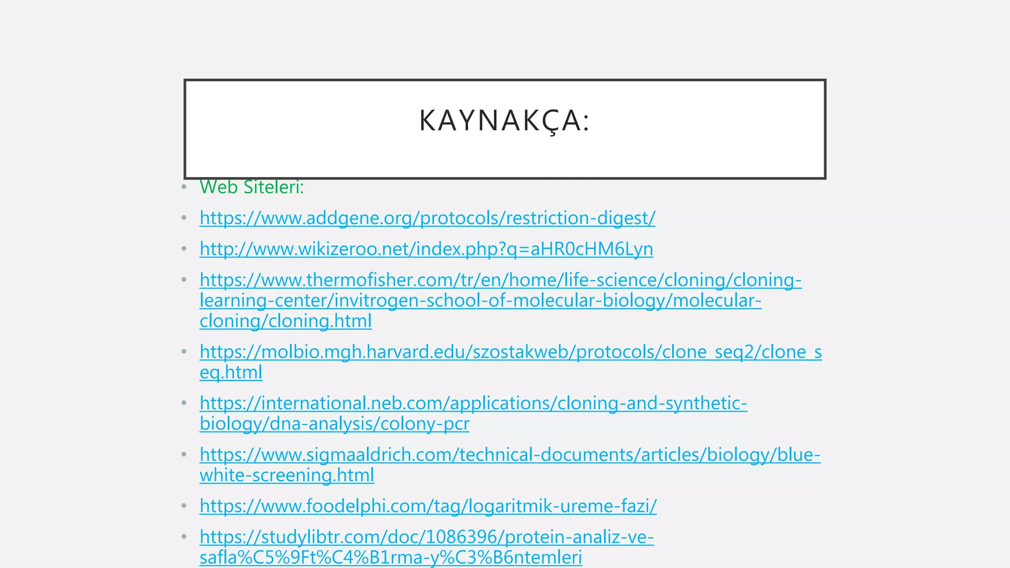 Rekombinant dna ve klonlama | PPTX