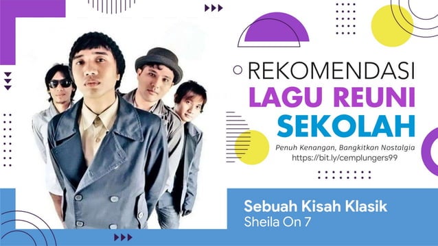 Rekomendasi Lagu Untuk Acara Reuni Sekolah SMP, SMA, Tema Penuh ...
