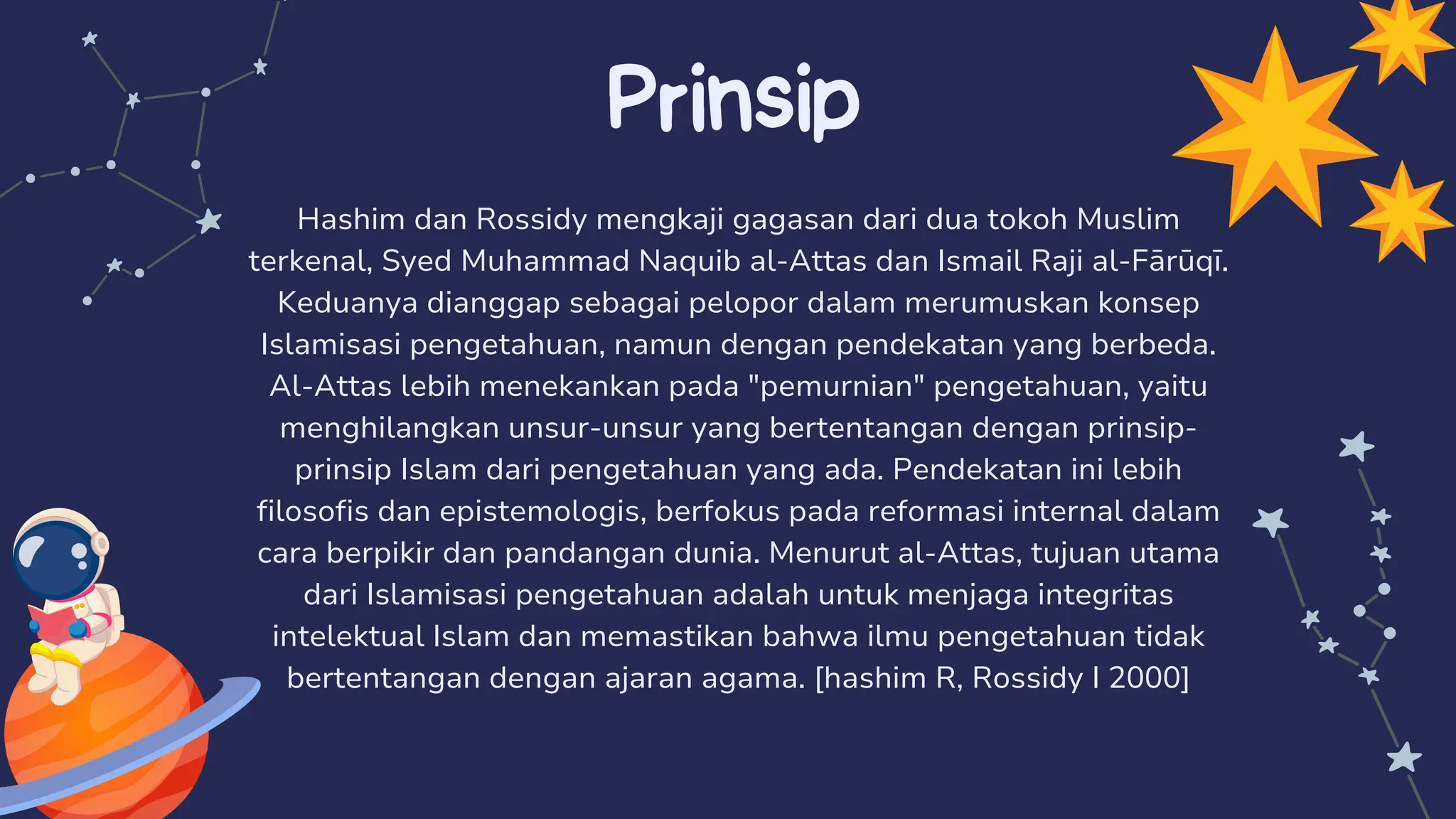 Rekonsiliasi Sains Islam (1) Konsep, prinsip, dan impelentasi ...
