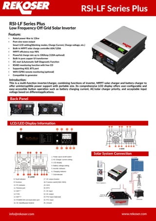 Rekoser Inverters Catalog | PDF