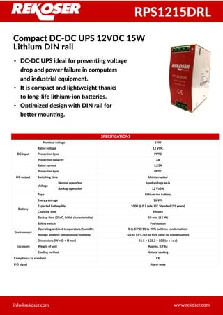 Rekoser ups-catalog | PDF