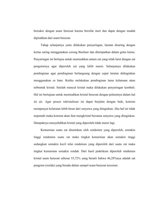 Rekristalisasi | DOCX