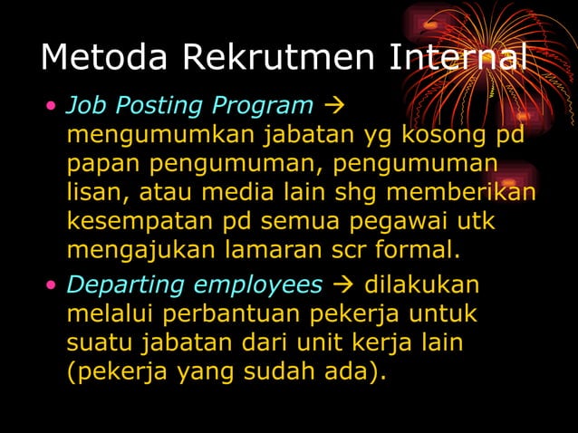 rekrutmen dan seleksi karyawan (penjelasan dan tahapan) | PPT