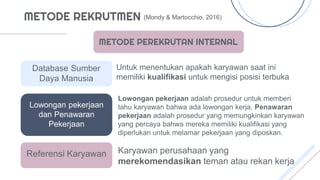 Rekrutmen dan Seleksi | PPTX