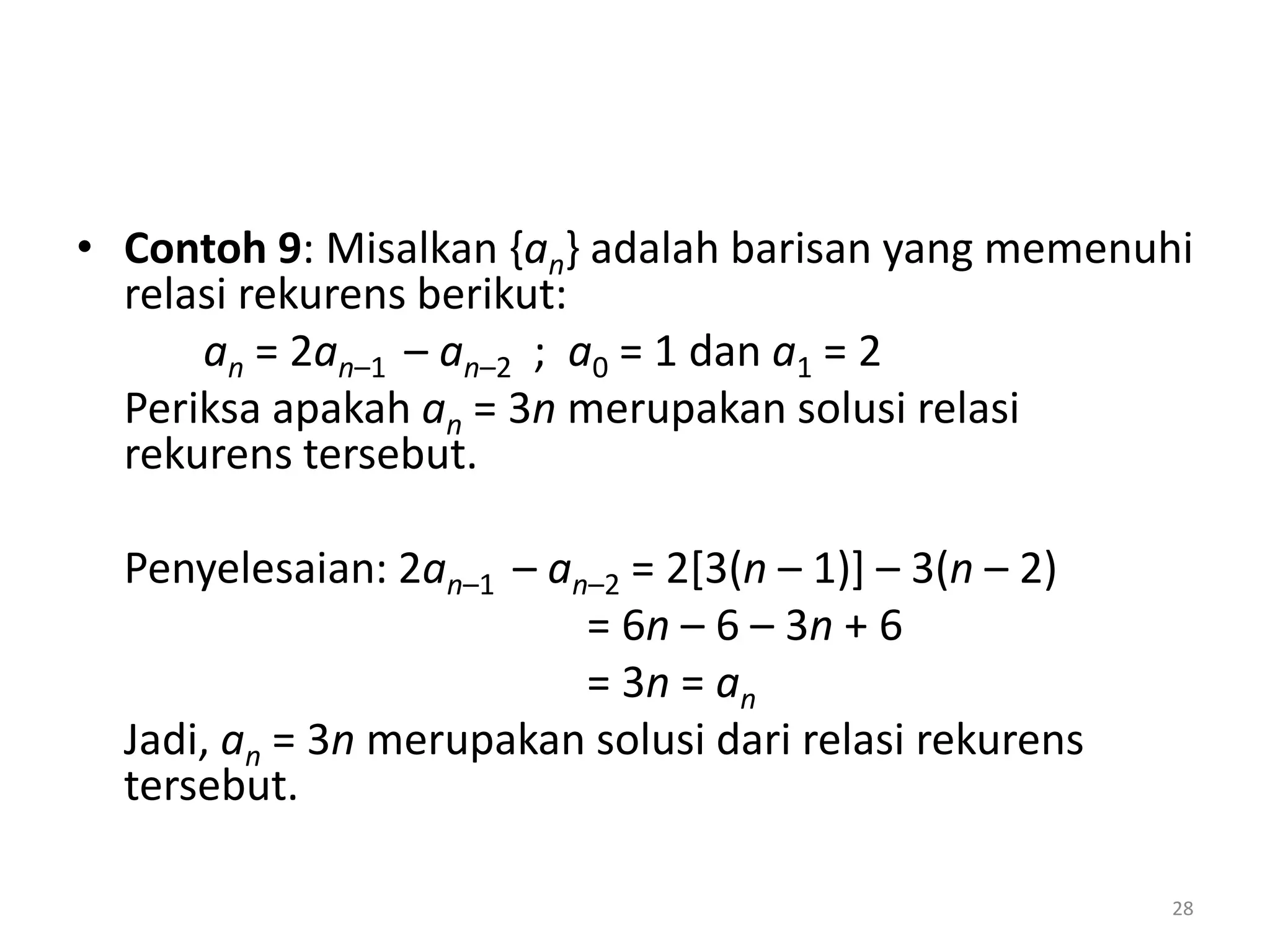 Rekursi dan Relasi Rekurens Kelas 11 Sains Tek.pptx