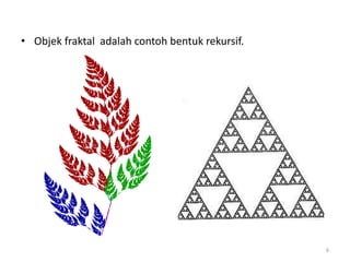 Rekursi dan Relasi Rekurens Kelas 11 Sains Tek.pptx