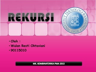 Rekursi | PPT