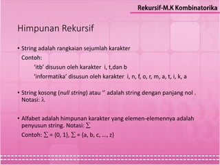 Rekursi | PPT