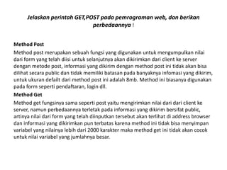 TUGAS7-[KU]- 0316-MUHAMMAD AYUB - 1311510844 | PPT