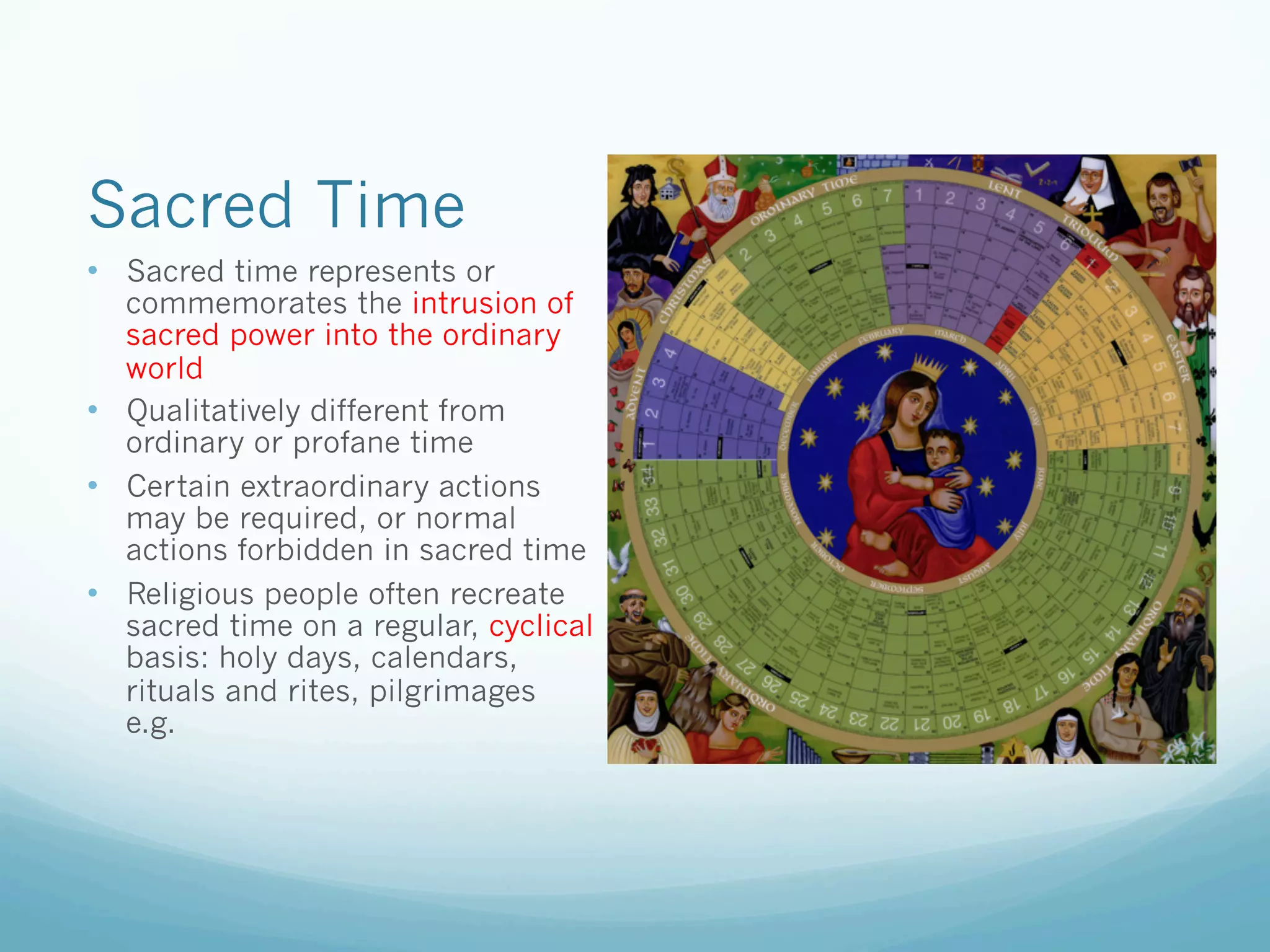 Rel 207 sacred space and sacred time | PDF