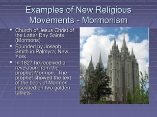 Rel 101 new religious movements | PPT
