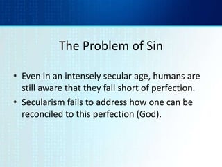 Rel 101 secularism | PPTX