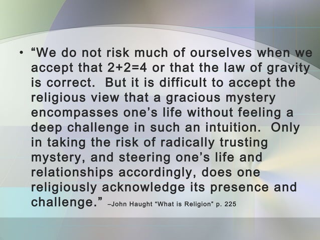 Rel 101 skepticism | PPT