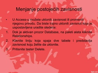 Relacioni model baza podataka | PPT