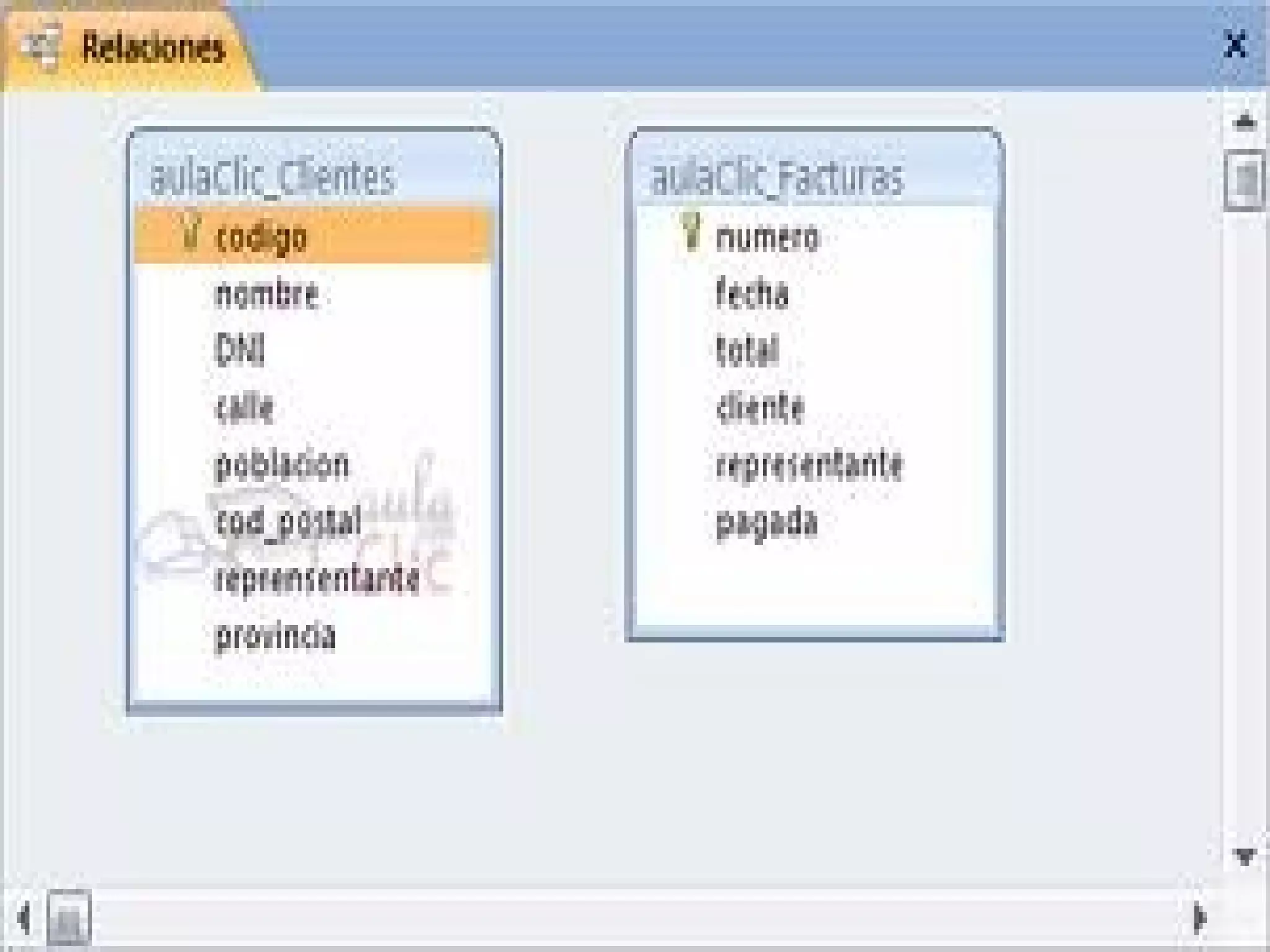 Relacionar tablas de bases de datos | PPT