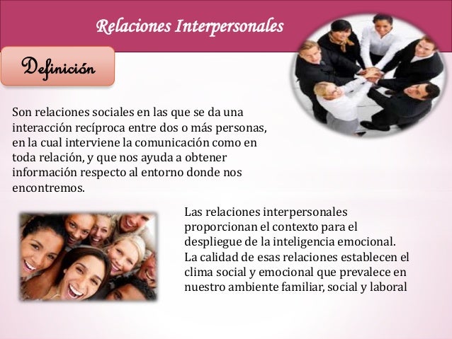 Relaciones Interpersonales