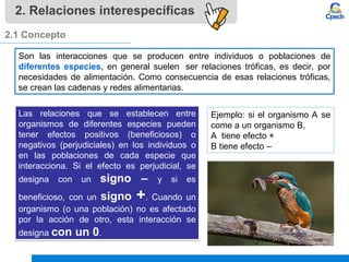 RELACIONES BIOLOGICAS DE LAS ESPECIES.ppt