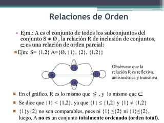 Relaciones de Orden y Equivalencia_UFT | PPT