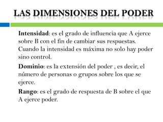 Relaciones de poder | PPTX