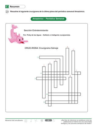 Relaciones en el ecosistema | PDF
