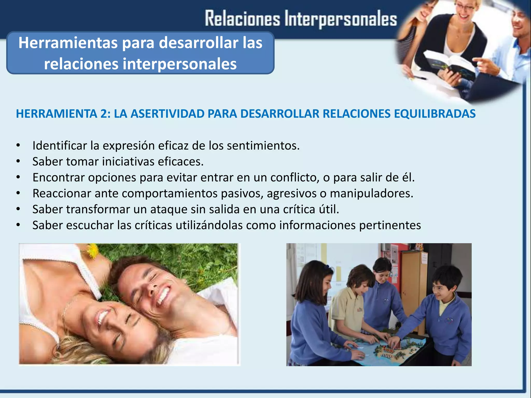 Relaciones interpersonales | PPTX
