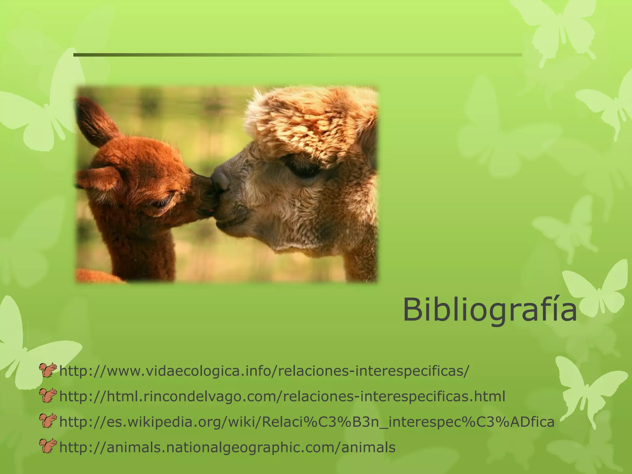 Relaciones intraespecífica e interespecíficas | PDF
