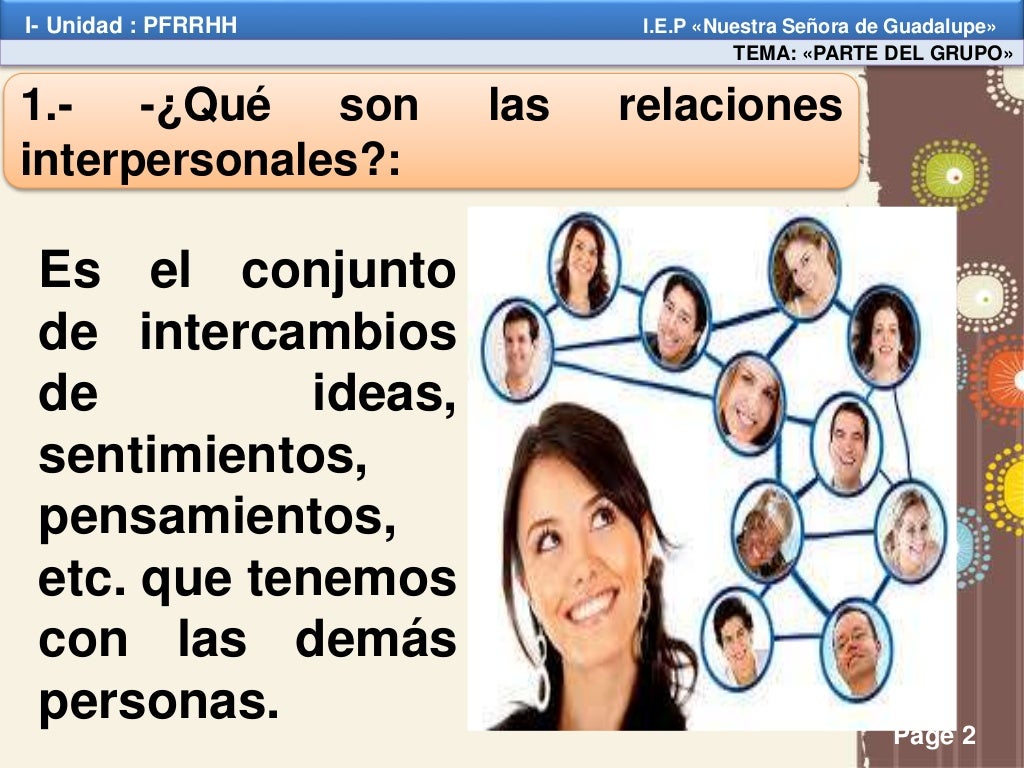Relaciones Interpersonales