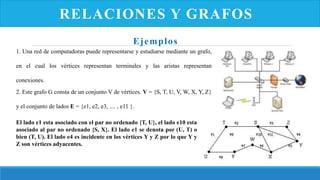 Relaciones y grafos | PPTX