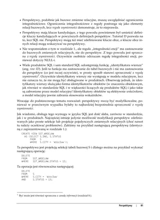 Relacyjne bazy danych dla praktyków | PDF | Databases | Computer Software and Applications